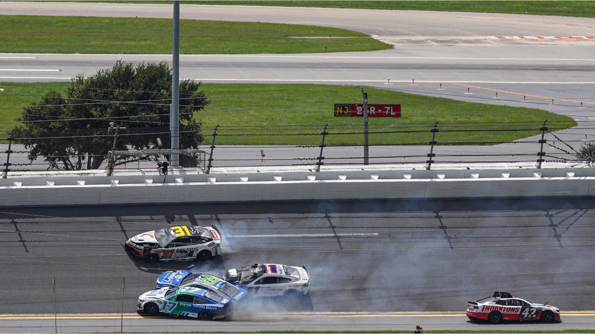 NASCAR Drivers Livid After Wreck At Daytona Under Rainy Conditions