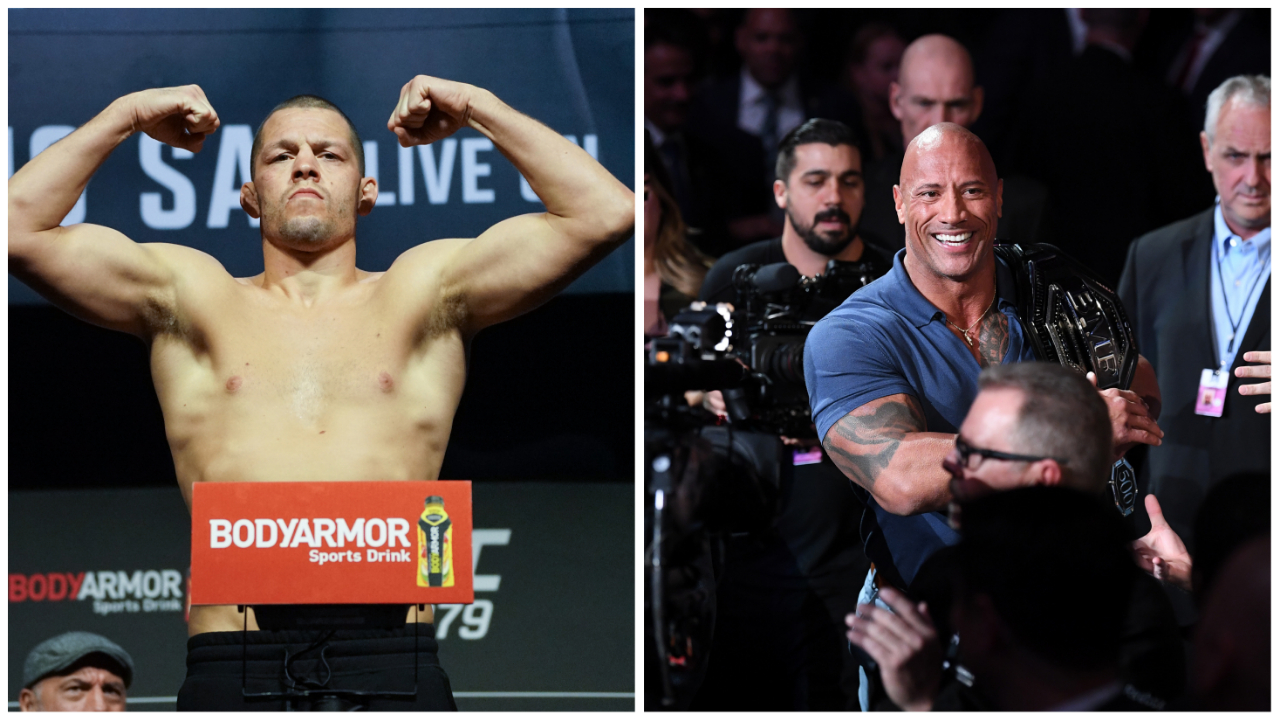 Nate Diaz Straight Up Trashes The Rock's Shoe Sponsorship With UFC ...