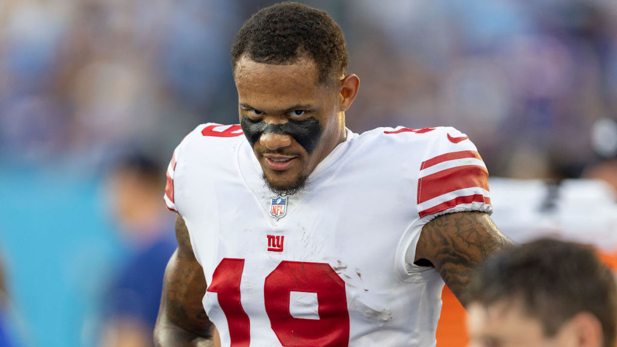 NFL Fans Are Crushng Kenny Golladay Following Awful MNF Cameo