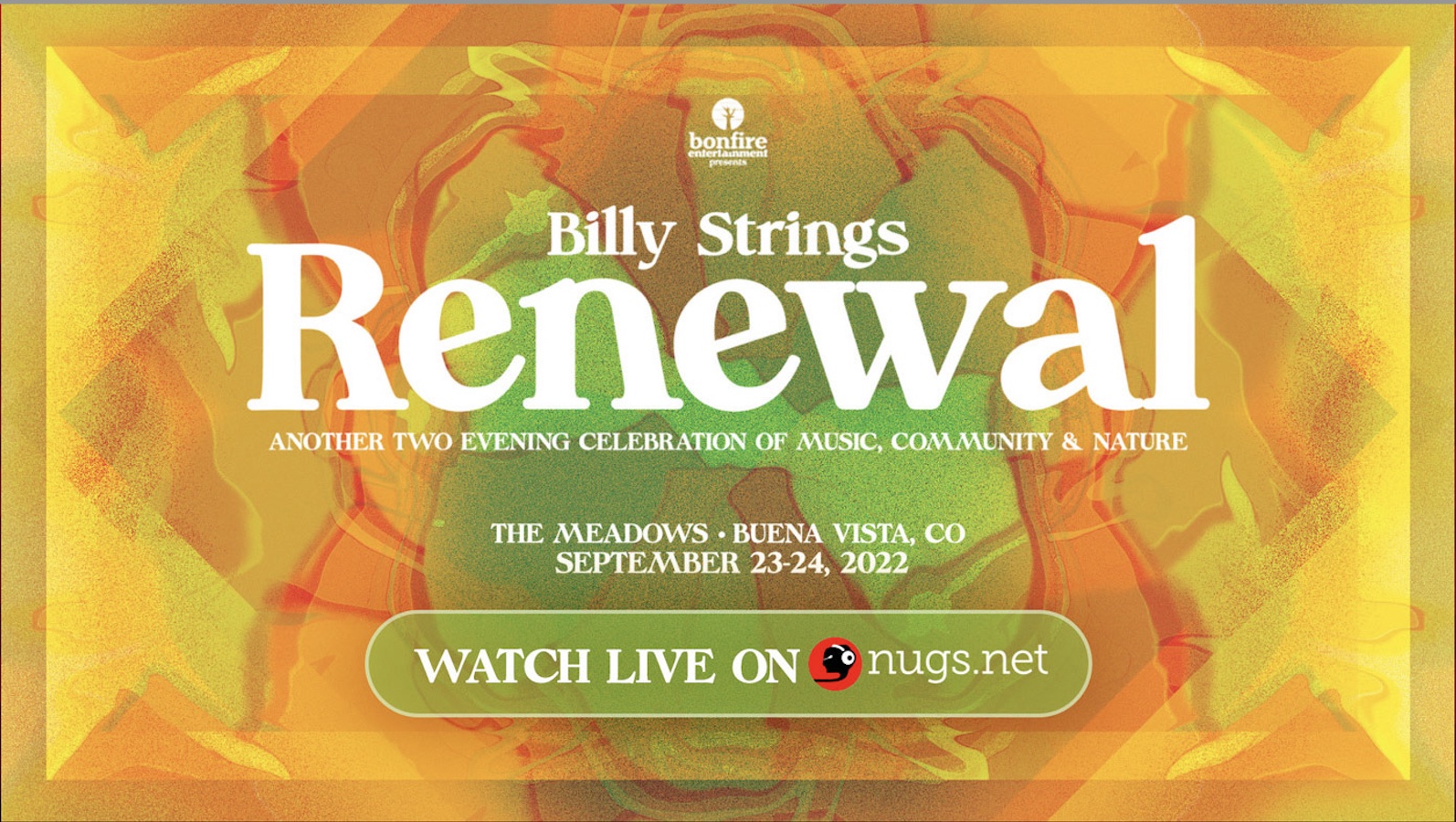 Billy Strings Stream – Watch Live From The Renewal Festival via nugs.net - BroBible