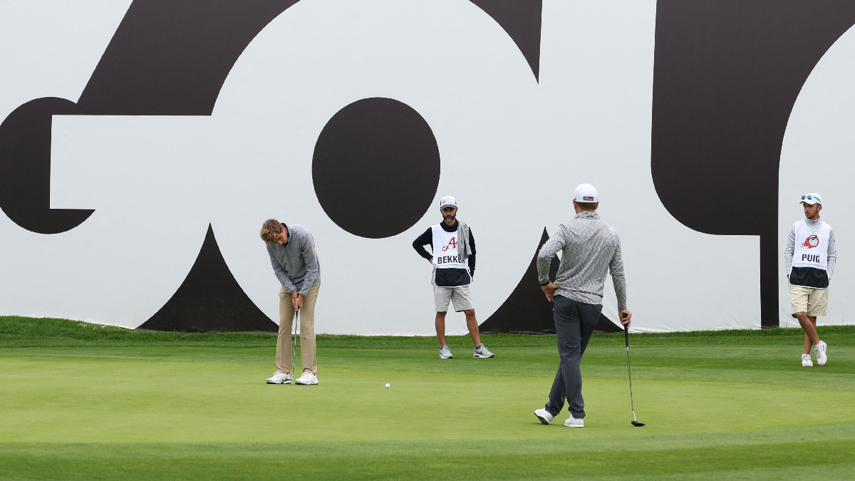 LIV Golf Celebrates Signing David Puig Out From Under PGA Tour