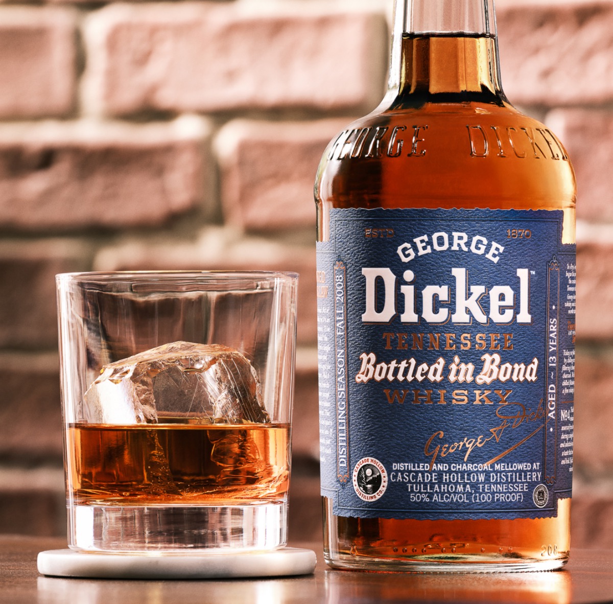 George Dickel's 13-Year-Old Bottled-In-Bond Whiskey From Fall 2008