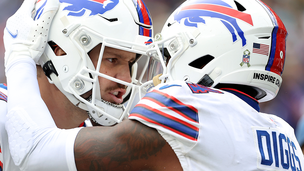 Stefon Diggs Channels Adam Sandler To Describe Josh Allen Relationship