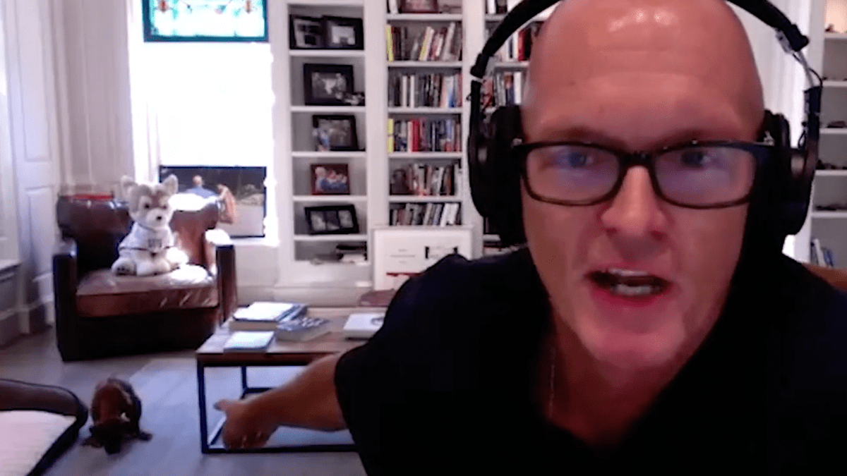 Scott Van Pelt's Puppy Interrupts Podcast By Pooping During Show (Video)