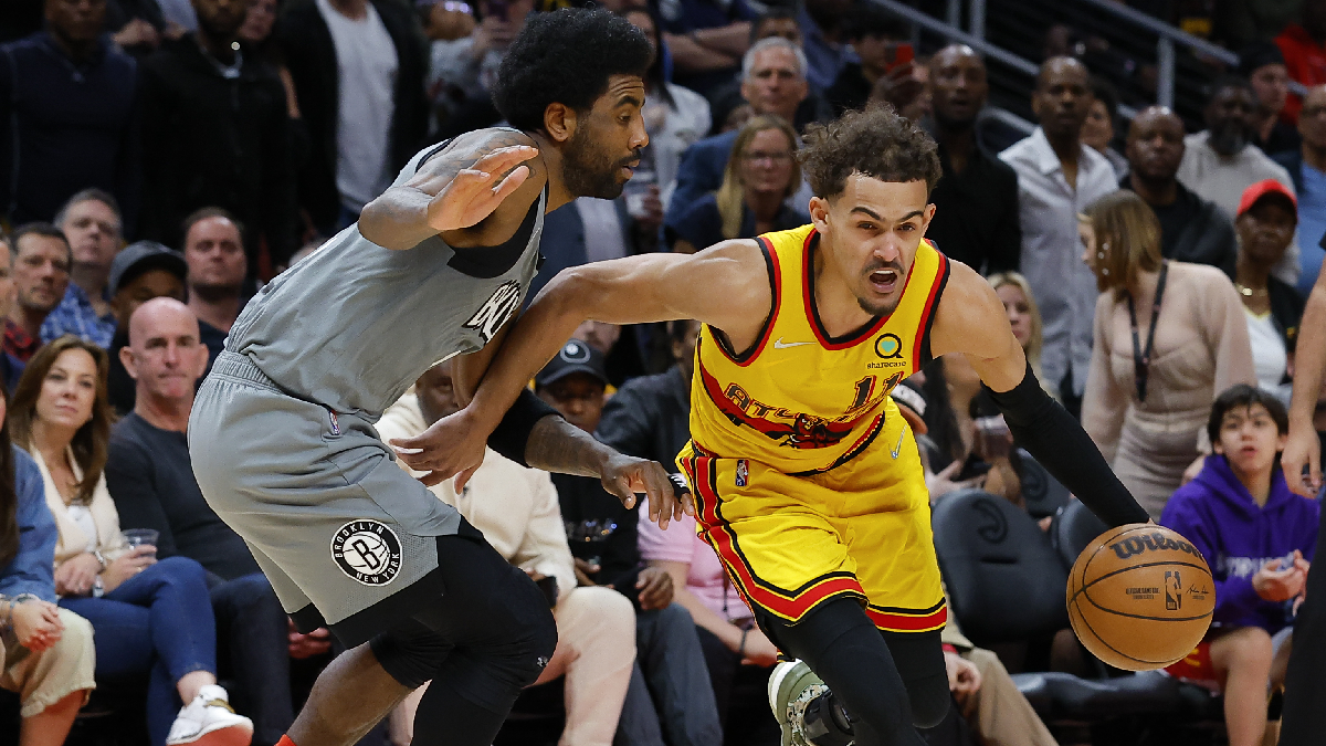 Trae Young Mercilessly Embarrasses Kyrie Irving With A 1-On-1 Move