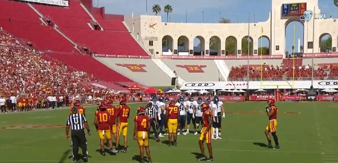 USC Embarrassingly Couldn't Fill Stadium During Debut of Lincoln Riley ...