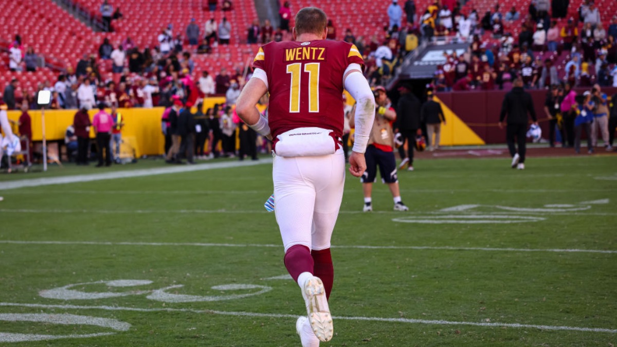 Carson Wentz Responds To Callout From Commanders Coach