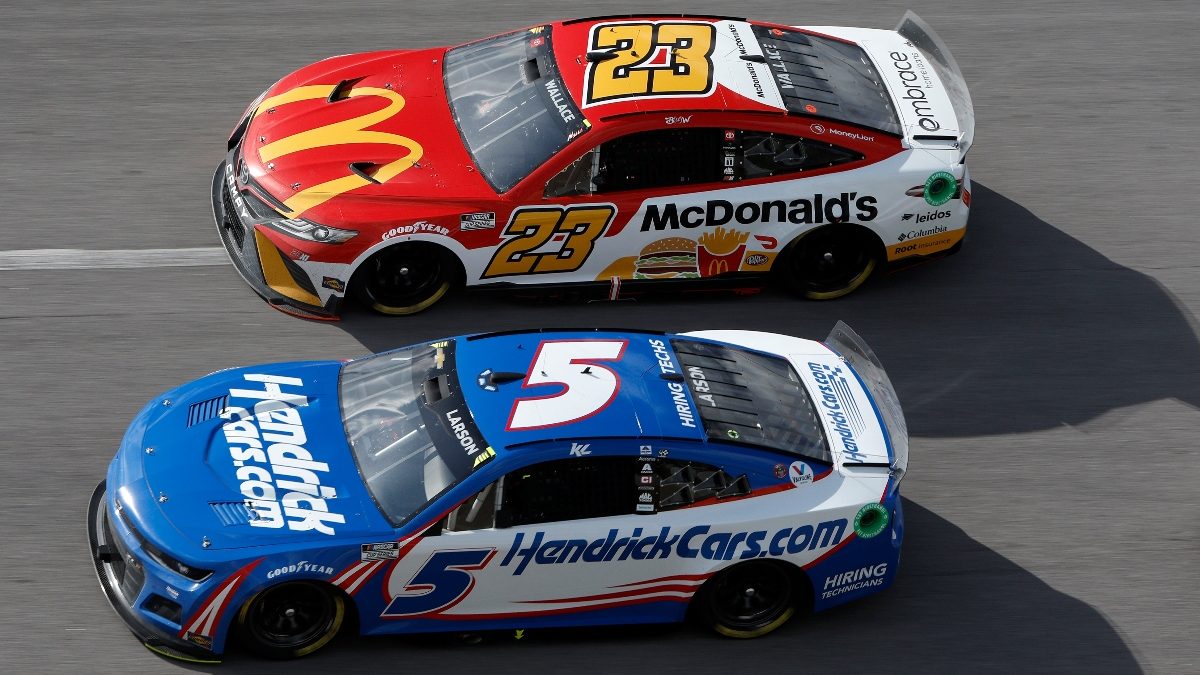 NASCAR Bubba Wallace Wants All The Smoke Trying To Fight Kyle Larson