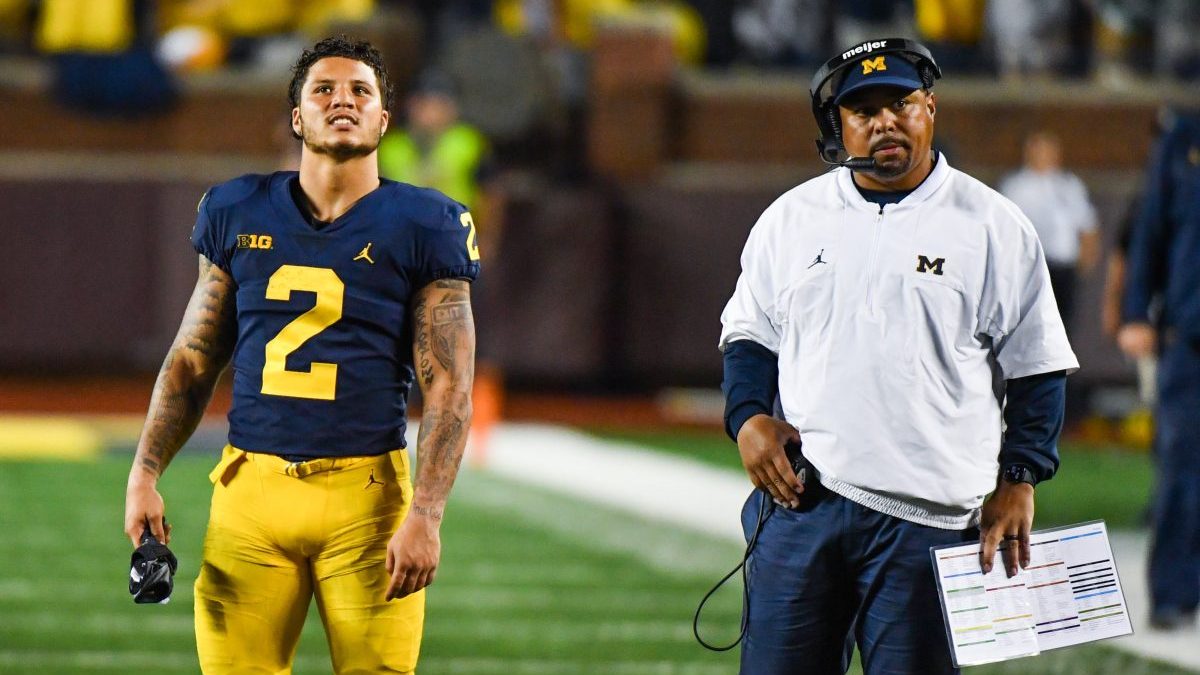 Michigan Coach Mike Hart Suffers Medical Emergency On Sideline