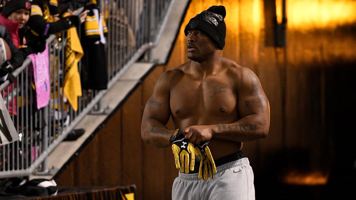 Watch As 44-Year-Old James Harrison Pushes One Ton Like It's Nothing