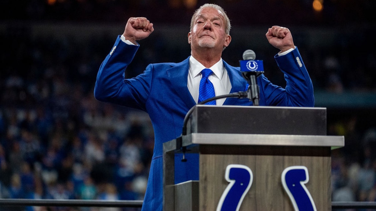 Jim Irsay Is Way Too Excited About Last Night's Indianapolis Colts Win