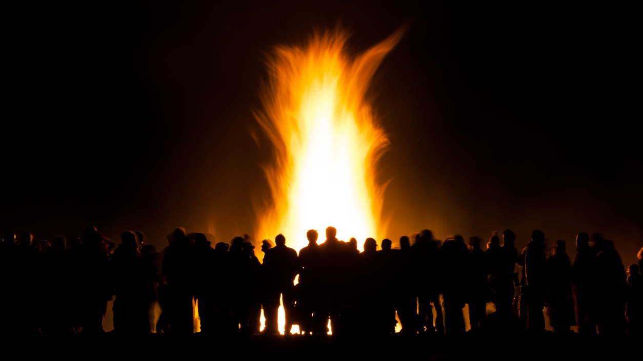 Violent Bonfire Explosion At A Florida HS Homecoming Caught On Video