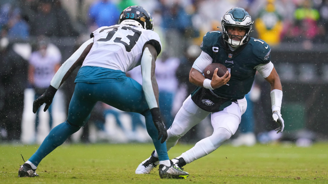 Eye-Popping Chart Reveals Why Jalen Hurts Is Unstoppable This Season
