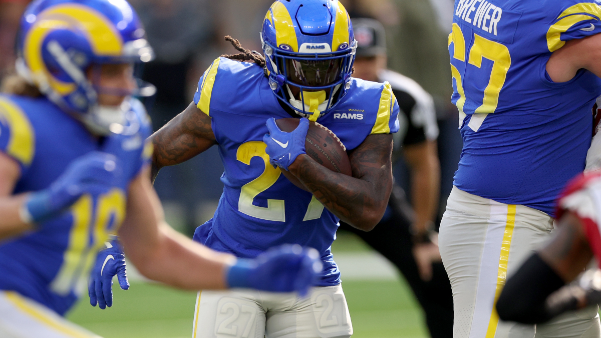 Darrell Henderson Seems Elated To Be Related By The Rams