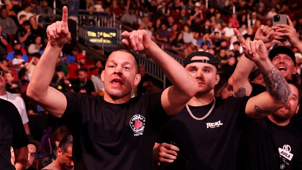 Nate Diaz Slaps Dillon Danis As They Get In A Wild Altercation At UFC 281