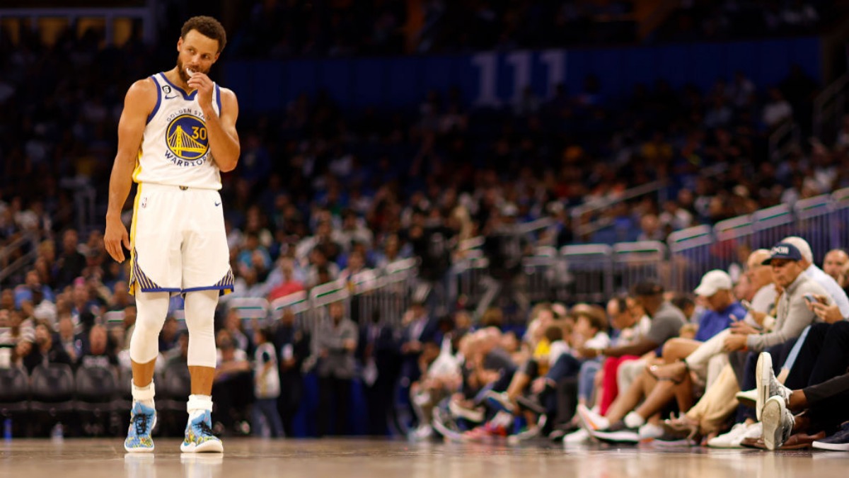 Steph Curry Was Not Happy With 1 Warriors Teammate During Loss