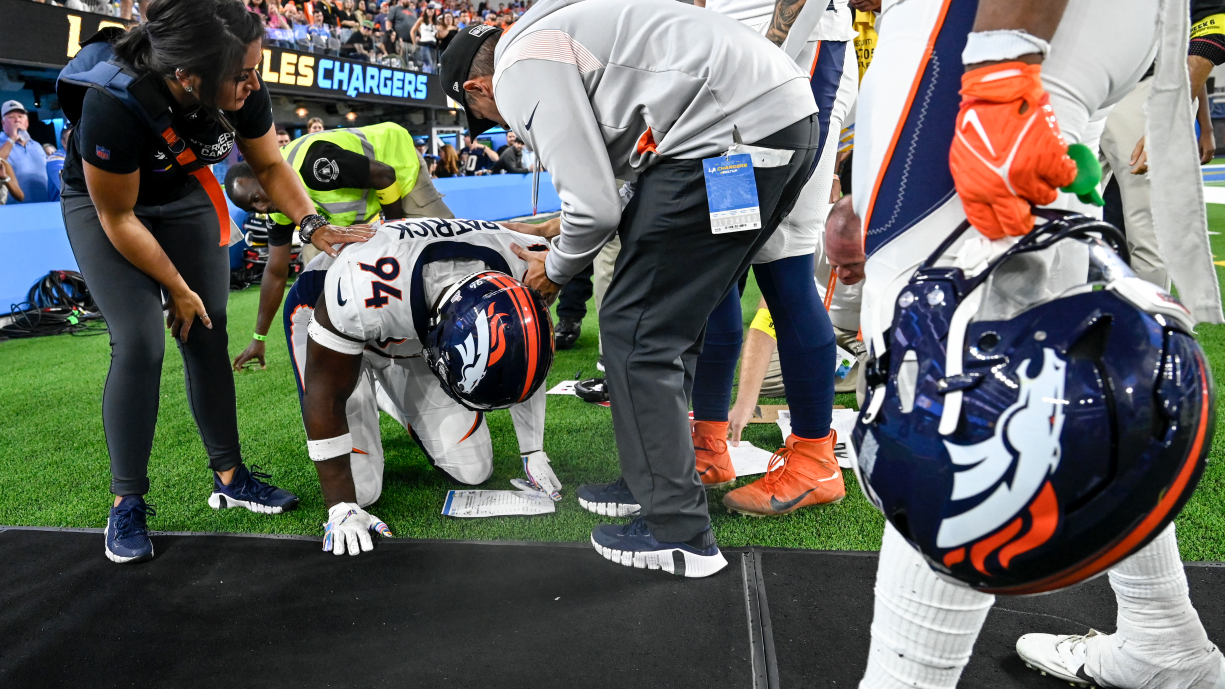 Broncos' Aaron Patrick Suing LA Chargers After ACL Tear At SoFi Stadium
