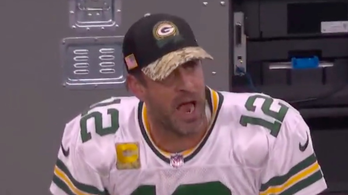 Aaron Rodgers Touts That He's The 'Reigning, Defending Two-Time MVP'