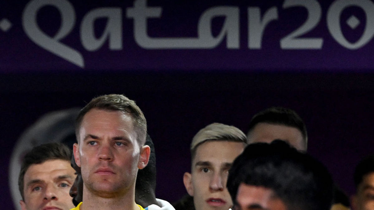 German National Team Protests In Opening World Cup Game (PHOTO)