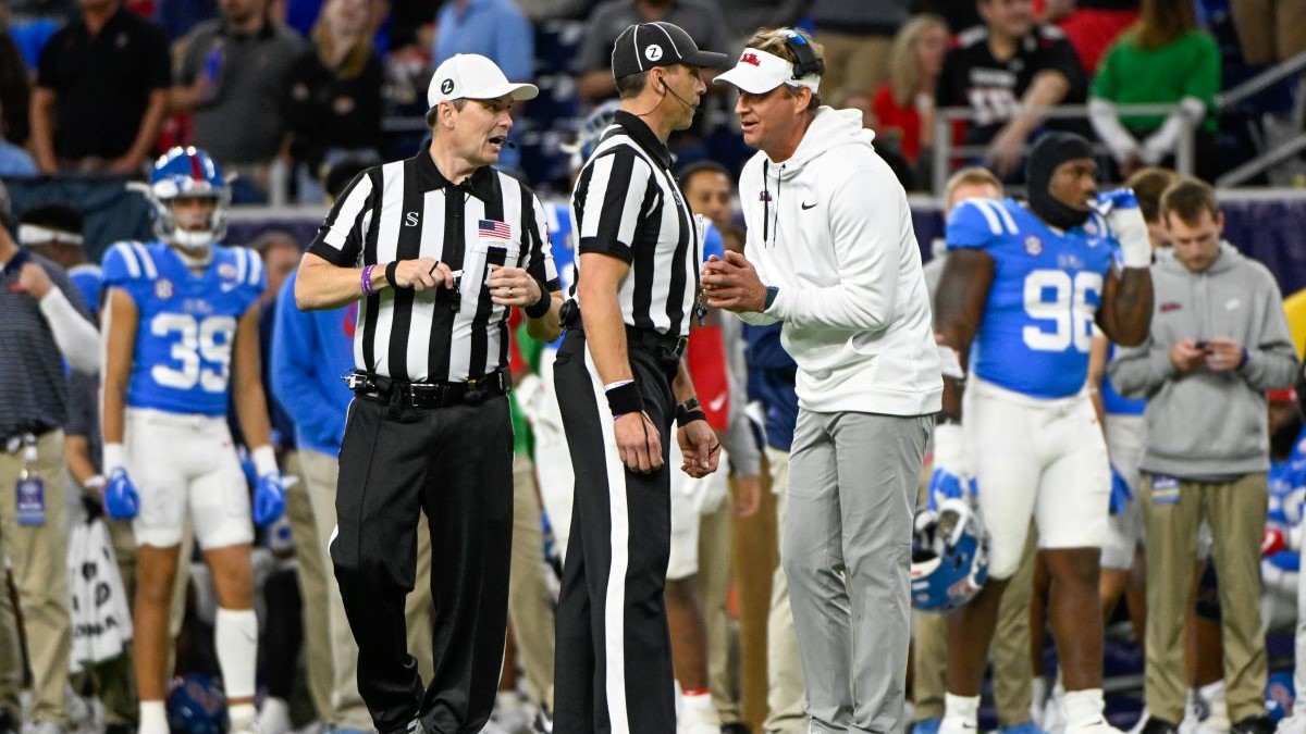 Lane Kiffin Accuses Texas Tech Players Of Spitting And Using Racial Slur