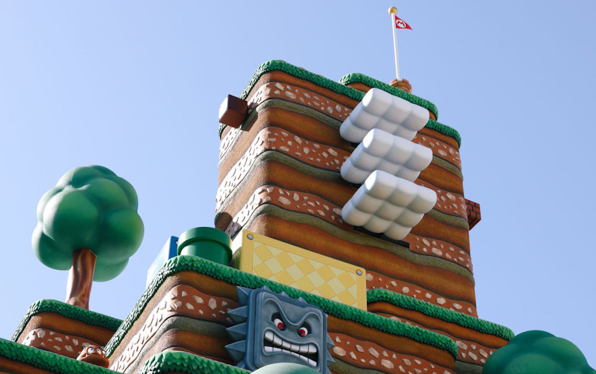 Check Out The First Photos From The New 'Super Nintendo World'