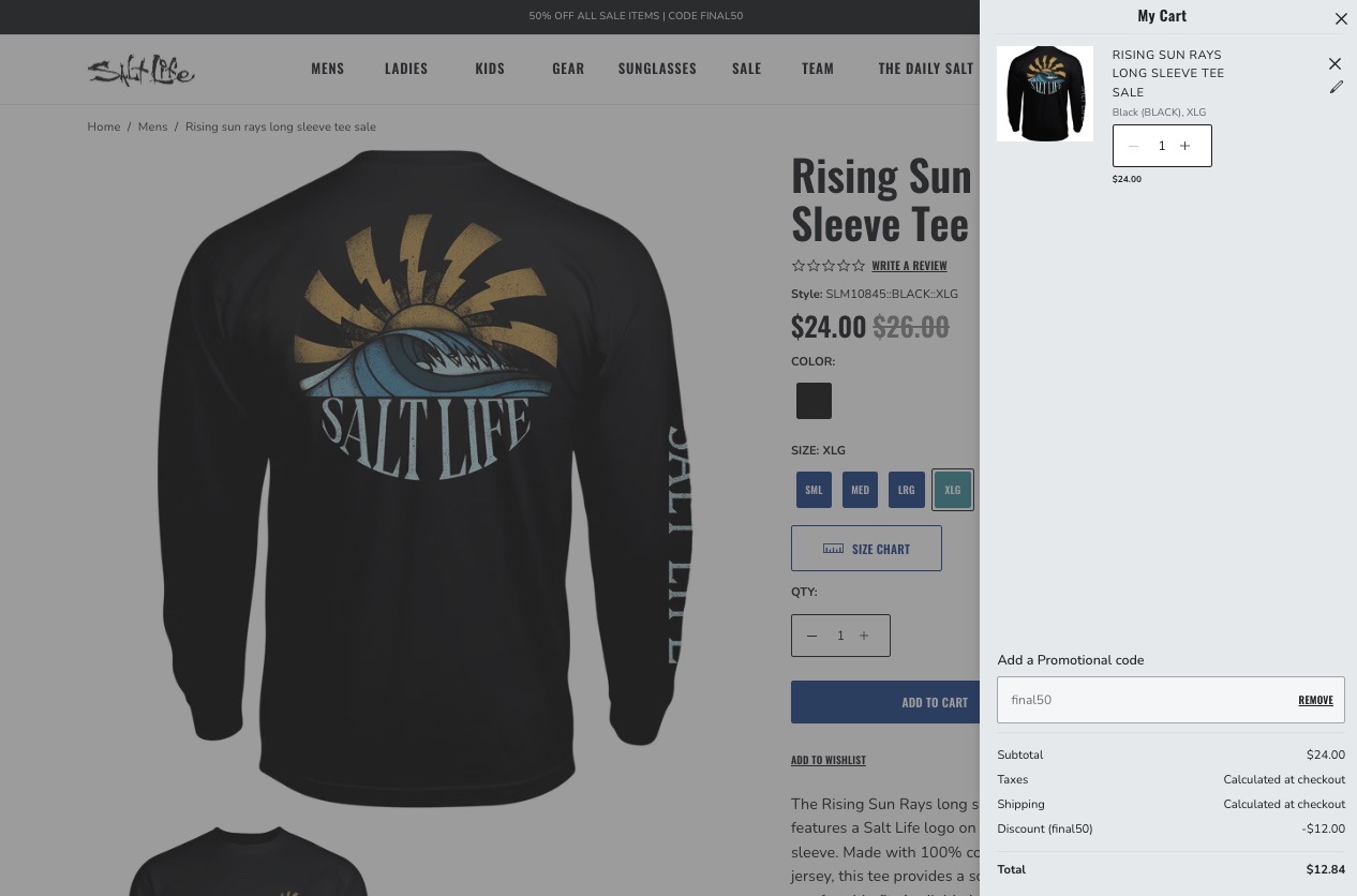 You Can Buy Salt Life Long Sleeve Tees And Hoodies For Under $40 Right ...