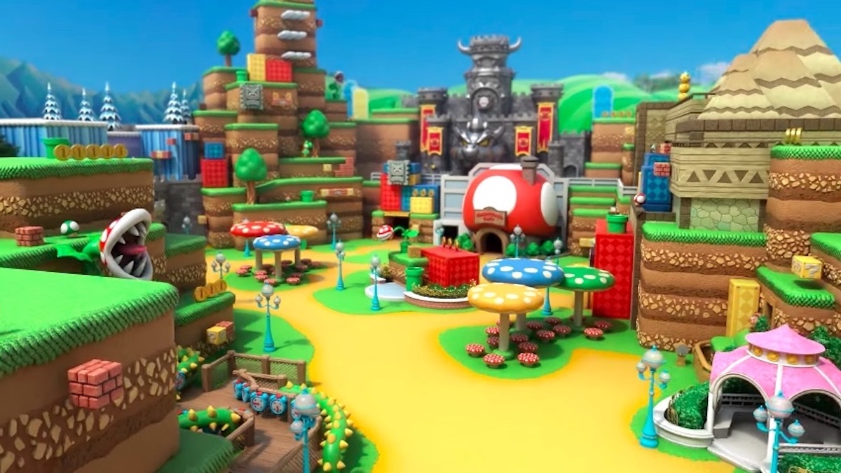 Check Out The Incredible First-Look At Universal's 'Super Nintendo World'