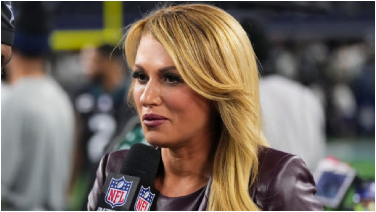NFL Sideline Reporter's Outfit Went Viral On Sunday - BroBible