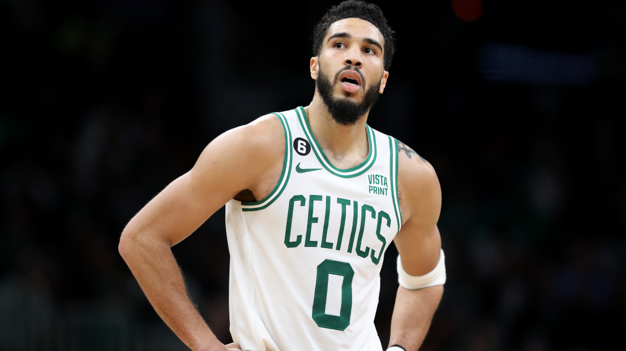 Jayson Tatum Clowned After Leaked Photo Of Signature Shoe Goes Viral