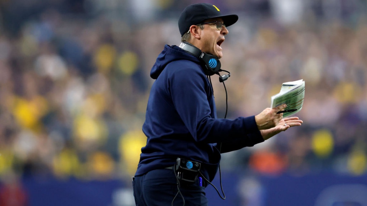 Jim Harbaugh Is Reportedly A 'Top Candidate' For One NFL Job