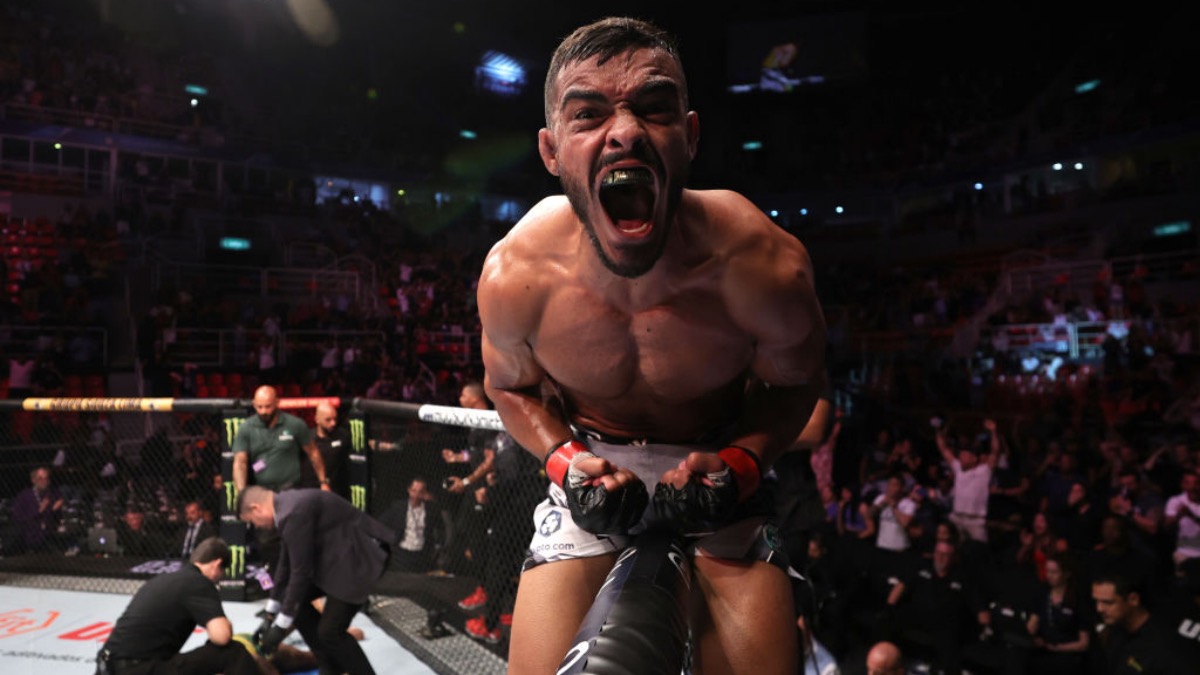 Ismael Bonfim Lands Highlight Reel Flying Knee KO In UFC Debut