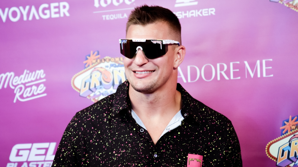 Rob Gronkowski Goes Full Bob Ross In NFL Playoff Promo