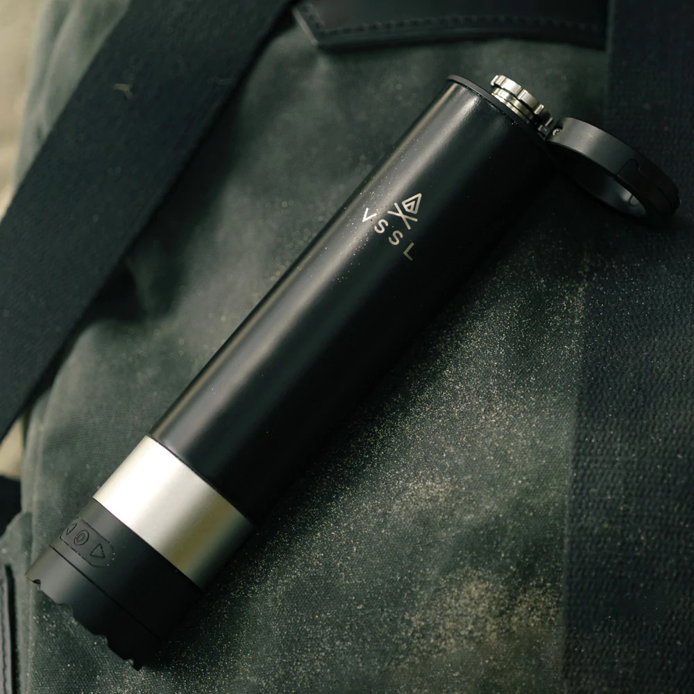 This Unique VSSL Flask Is Weatherproof And Also Features A Rechargeable ...