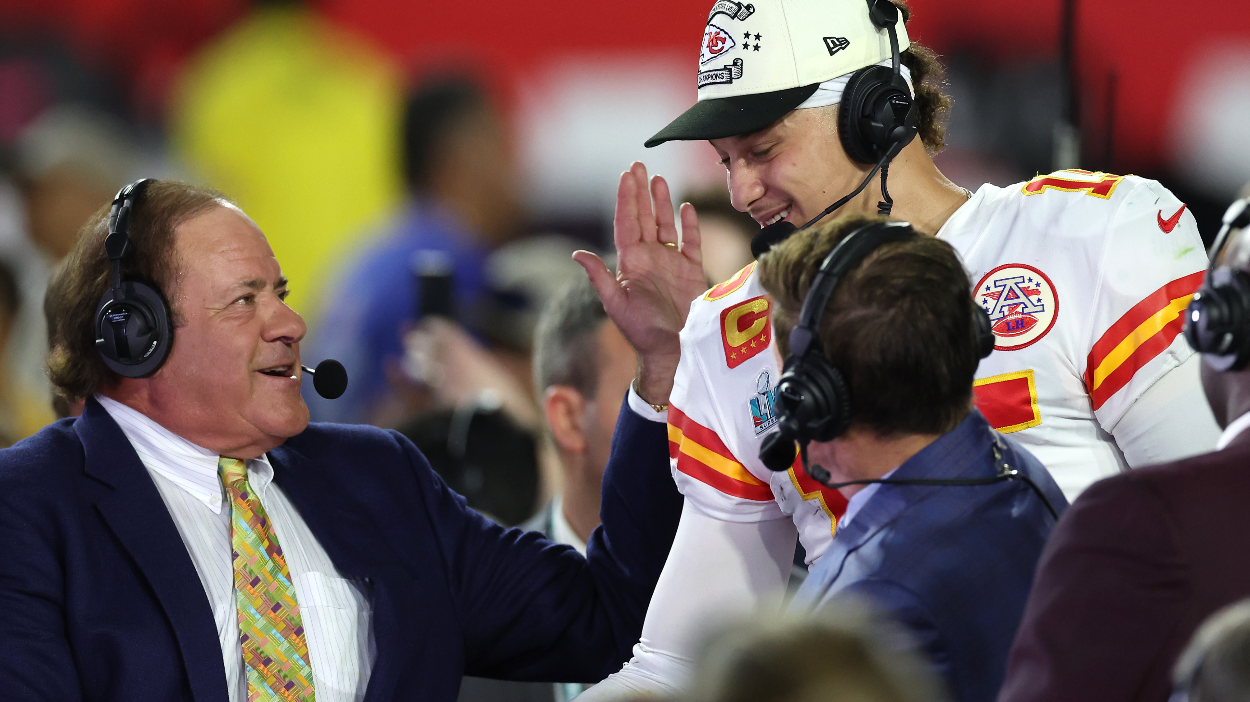 Chris Berman's Odd Comment On Historic QB Matchup Go Viral