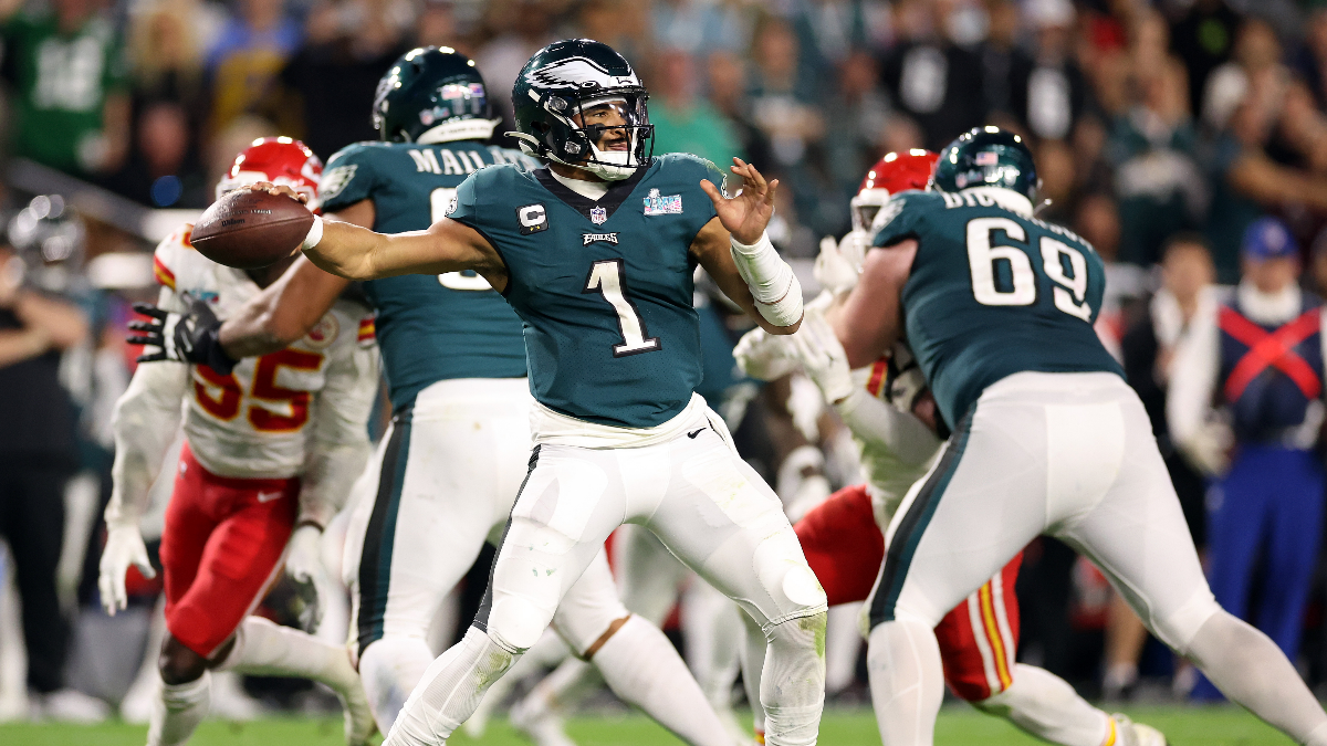 We Now Know Why Jalen Hurts' Super Bowl 57 Hail Mary Fell So Short