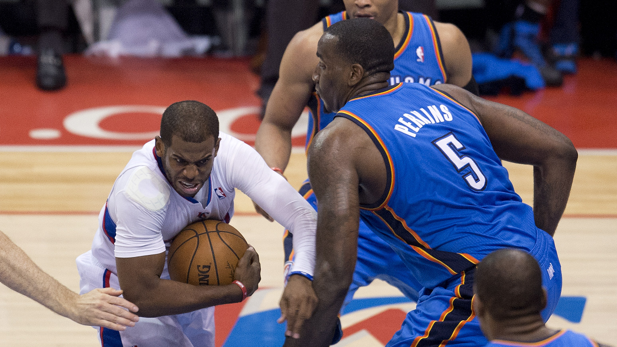 Kendrick Perkins Slams 'Borderline Senior Citizen' Chris Paul In Rant