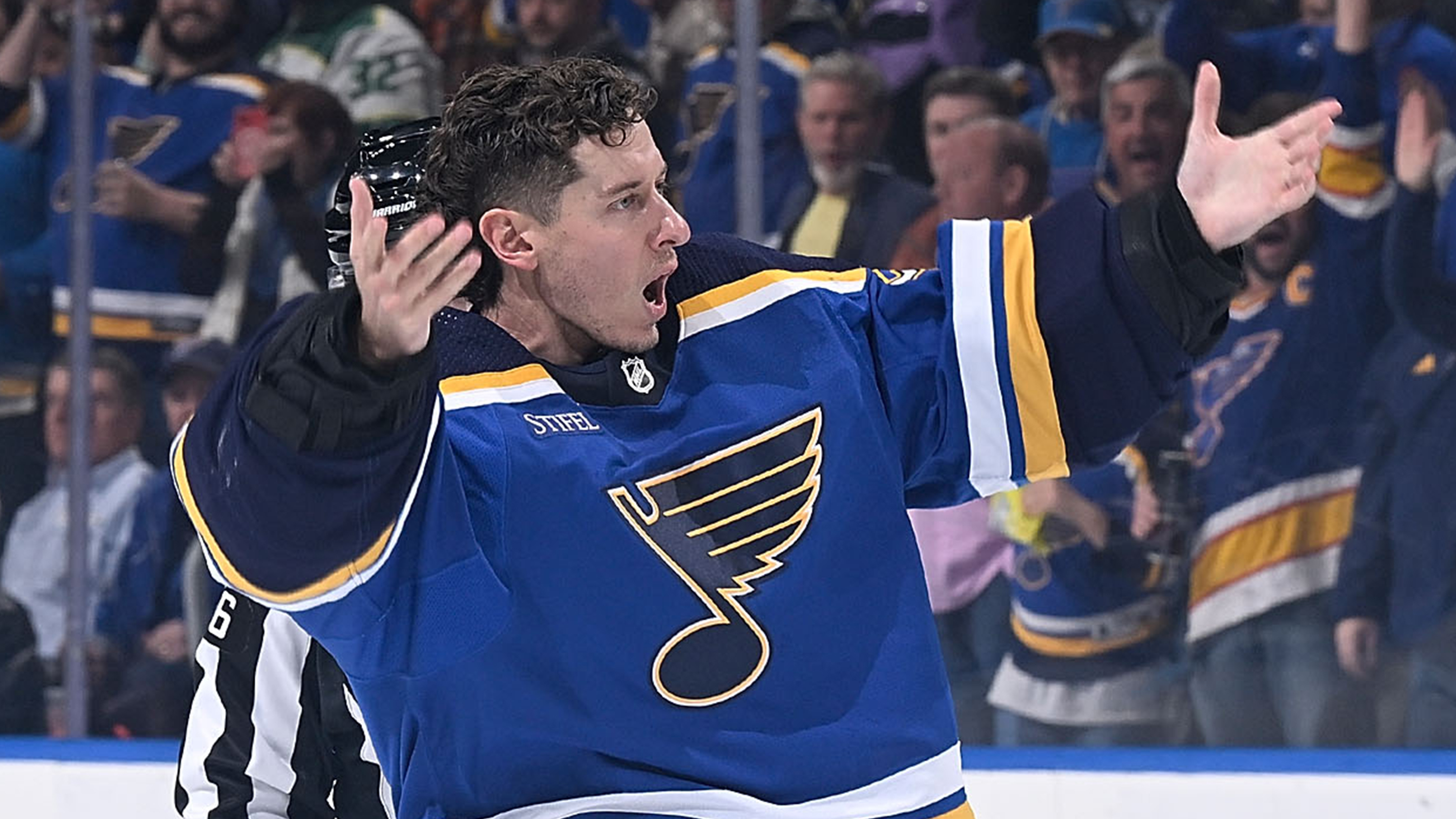 Jordan Binnington Sparks Melee With Cowardly Move After Giving Up Goal