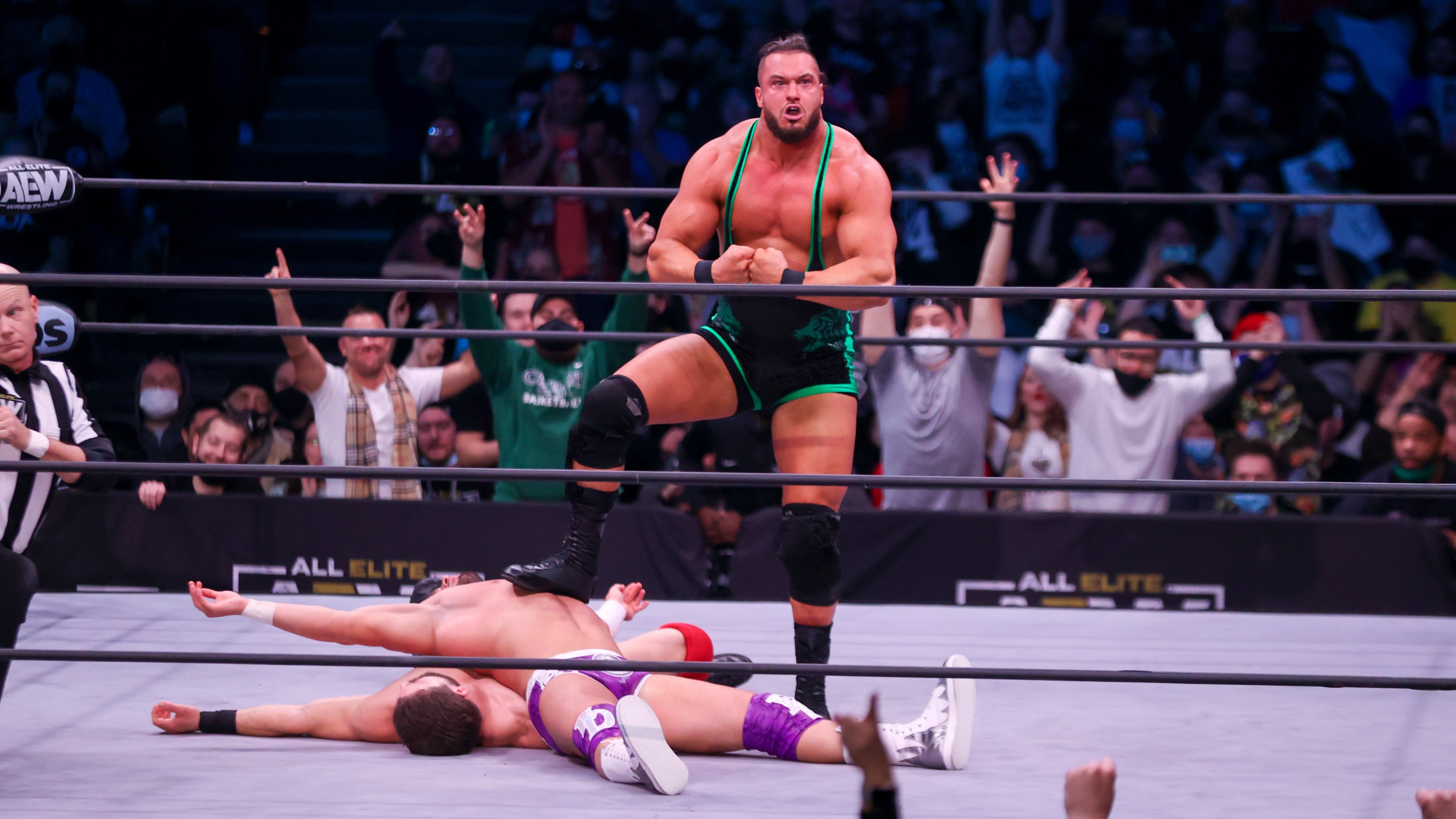 AEW Star Wardlow Loses Title Belt After His Rental Car Was Robbed