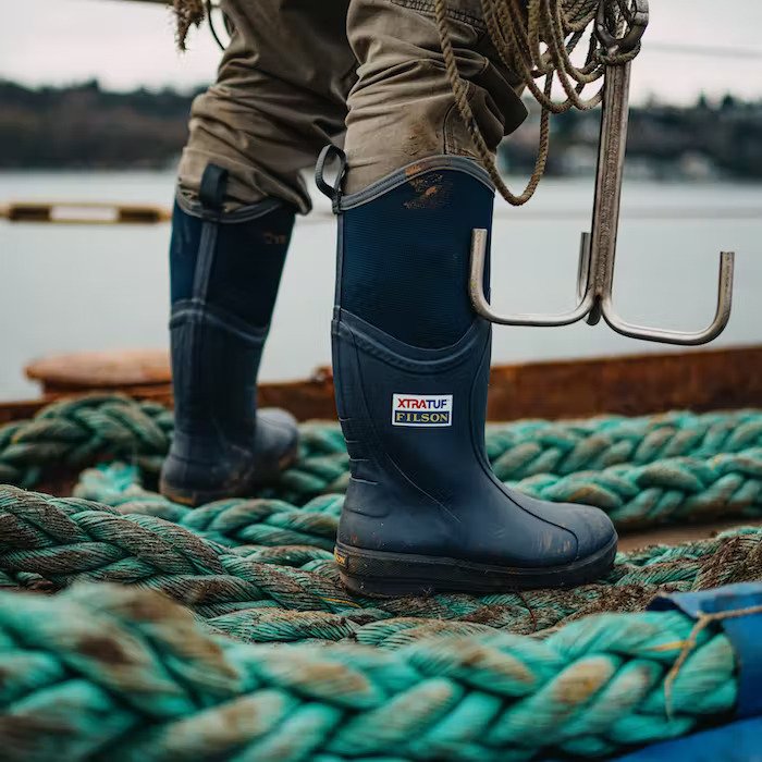 Filson Teams Up With XTRATUF® For A New Line Of Waterproof Boots - BroBible