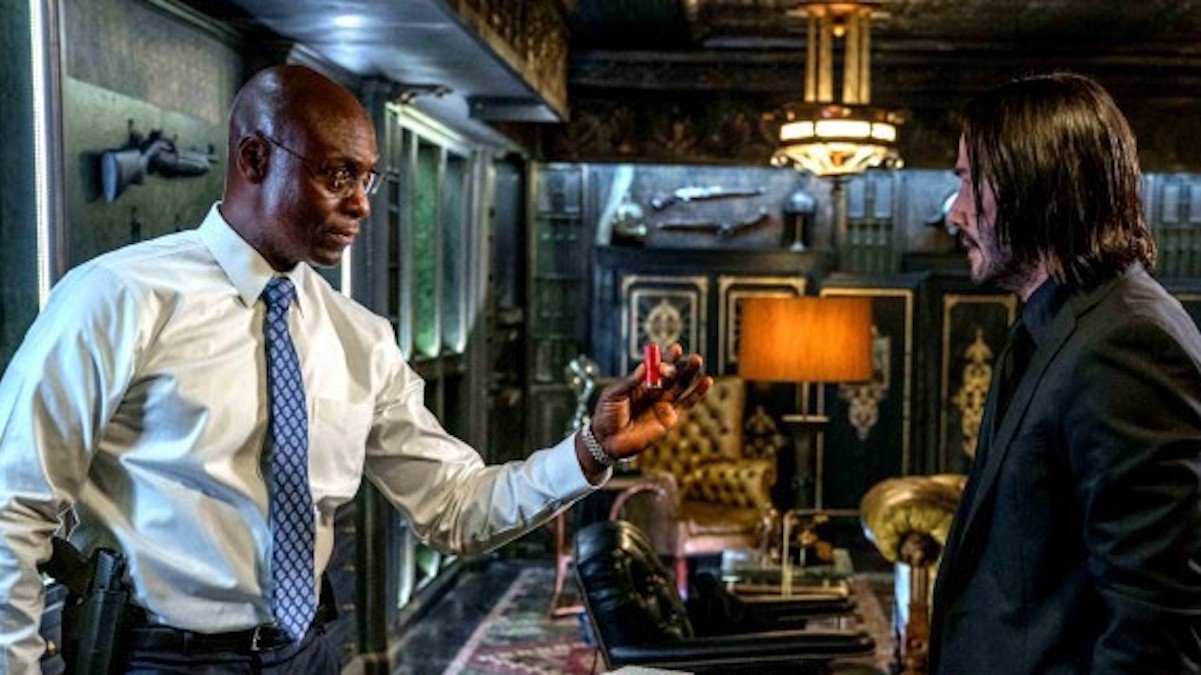 Keanu Reeves Get Choked Up While Remembering Lance Reddick