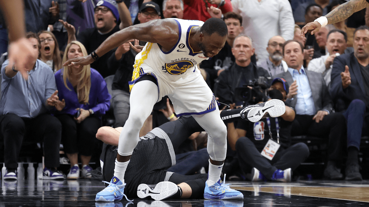 Shaq Leaps To Draymond Green's Defense Over Sabonis Stomp