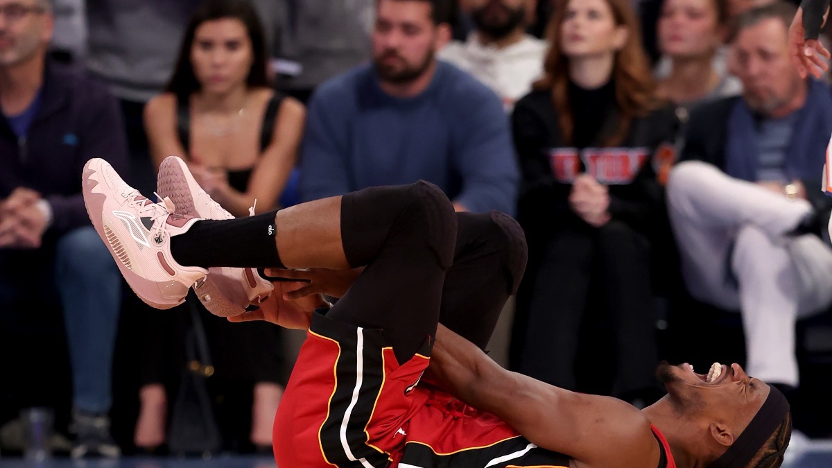 Heat Star Jimmy Butler's Injury Could Be End Of Their Title Hopes