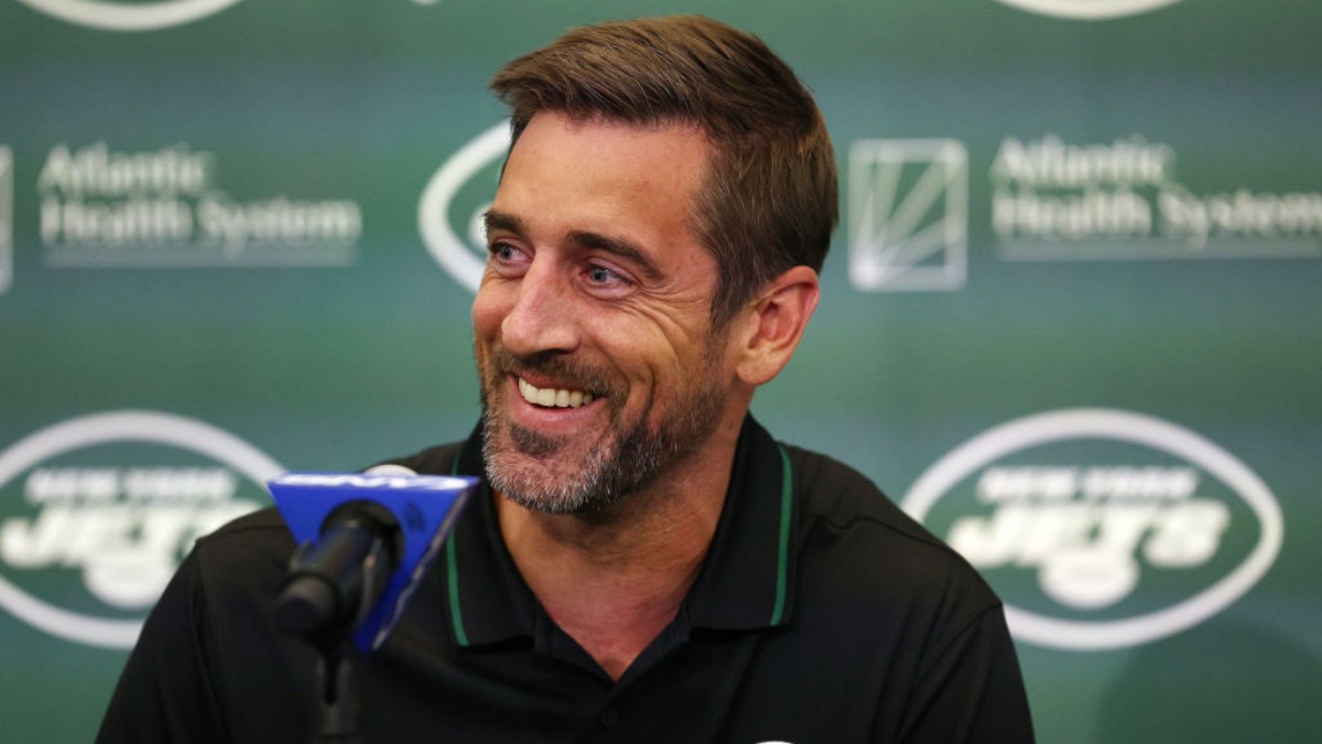 Jets Players Are Reportedly 'Starstruck' By Aaron Rodgers