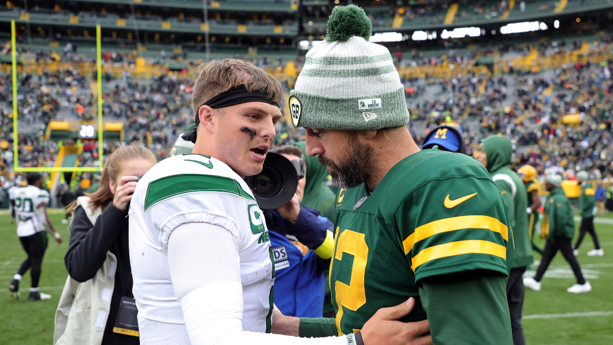 Aaron Rodgers Responds To Zach Wilson's 'Hell' Statement