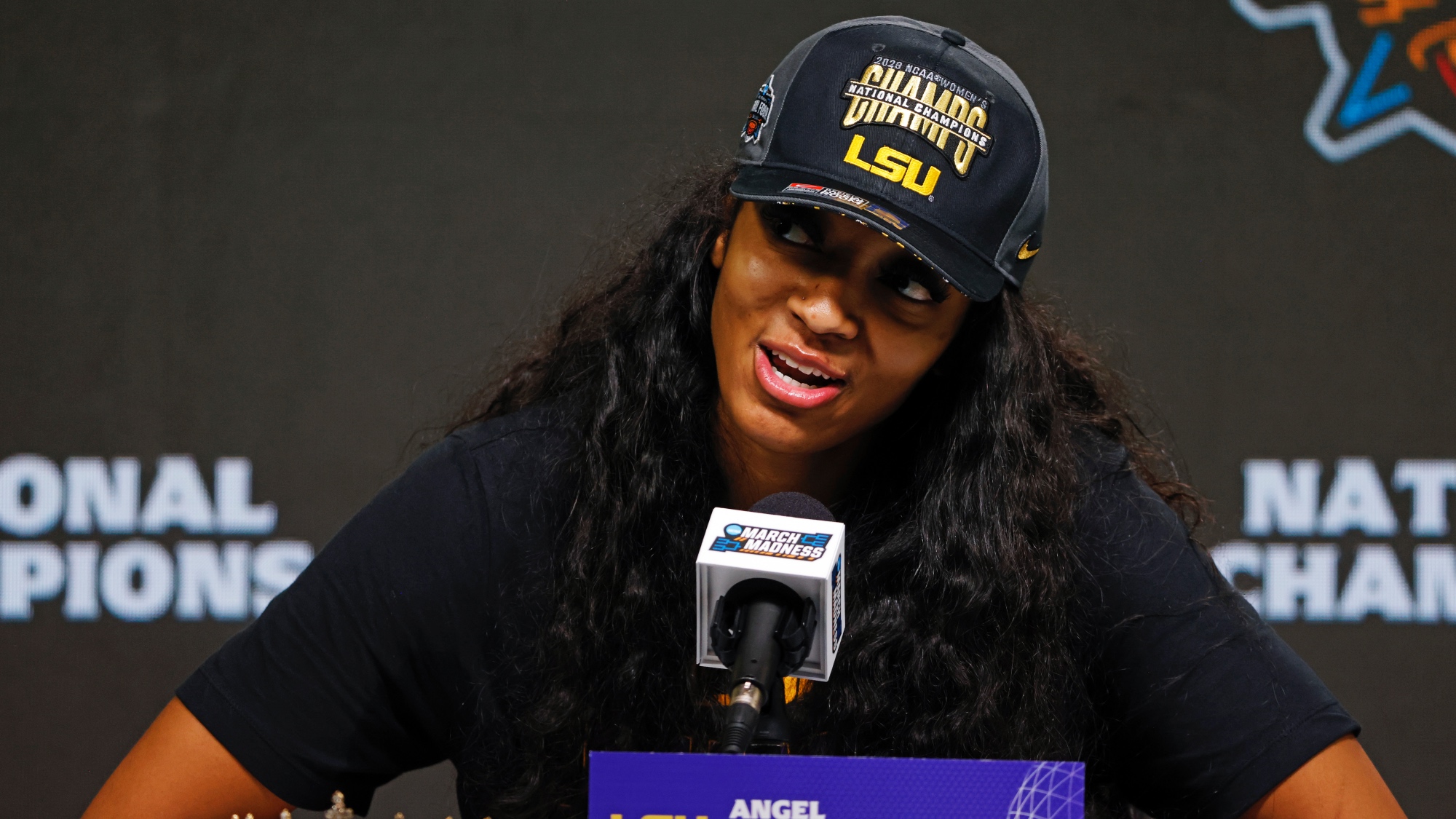 Shaq Names Angel Reese As The Greatest LSU Athlete Ever
