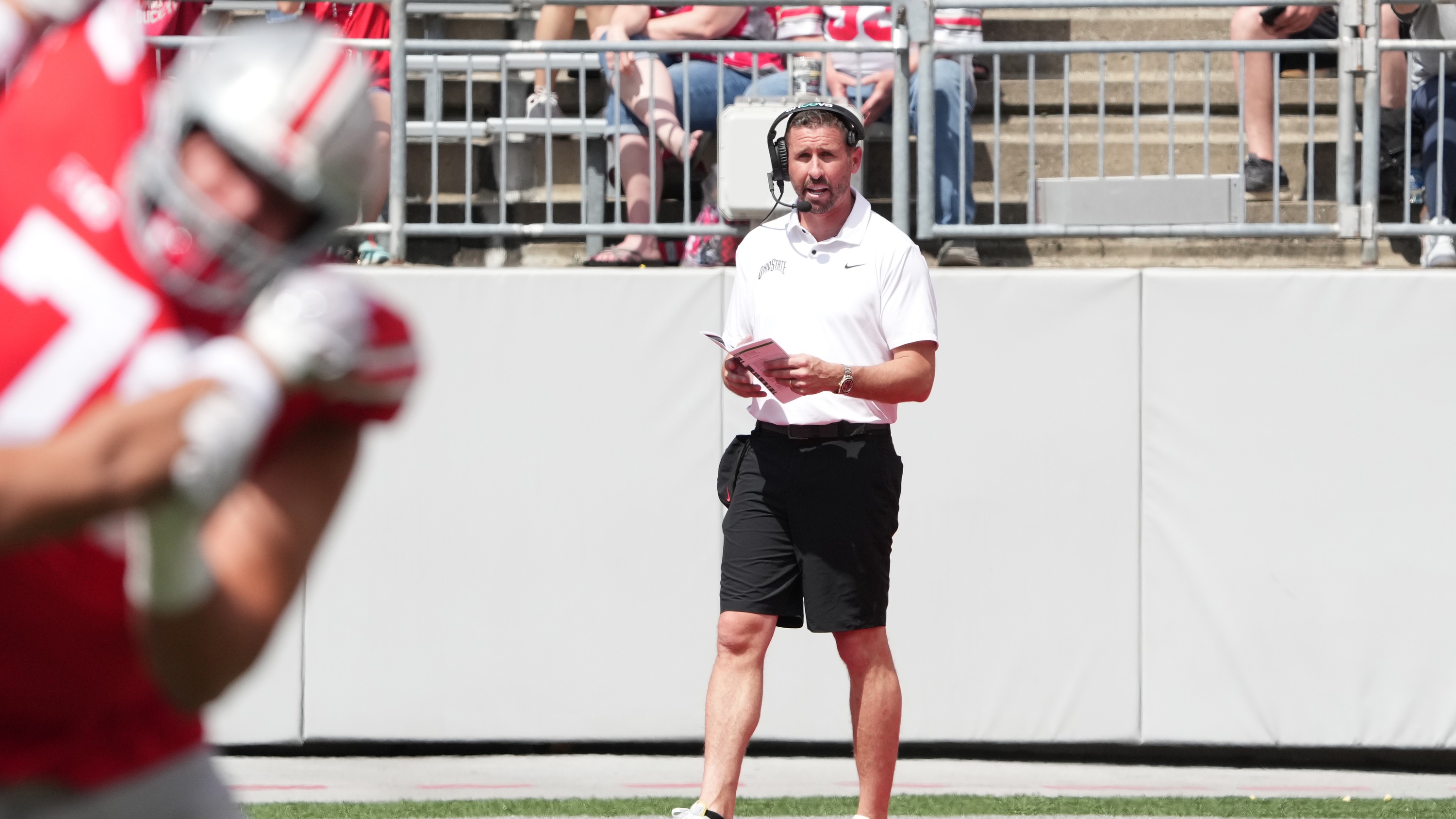 OSU's Brian Hartline Hospitalized After Spring Game After Accident