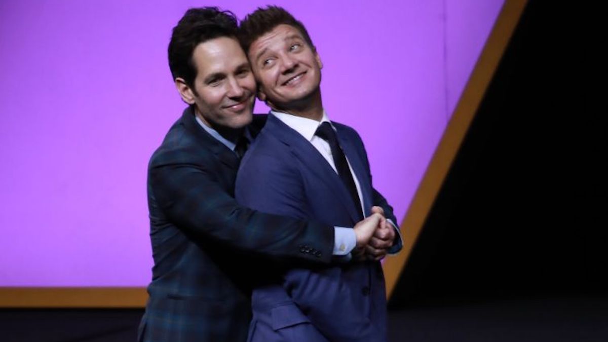 How Paul Rudd Trolled Jeremy Renner After Snowplow Accident