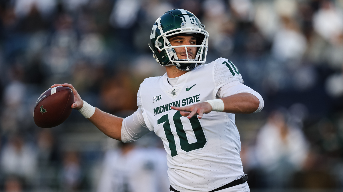 Michigan State QB Payton Thorne Hits Transfer Portal
