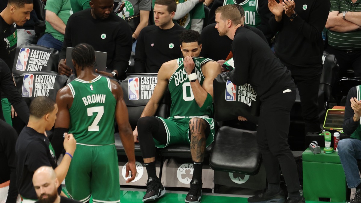 Jayson Tatum Speaks On Ankle Injury, Game 7 Loss To Miami Heat