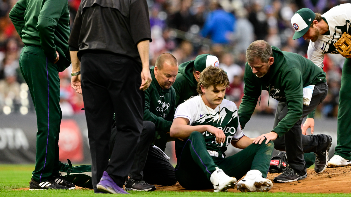 Colorado Rockies Pitcher Walked Off Mound Despite Skull Fracture